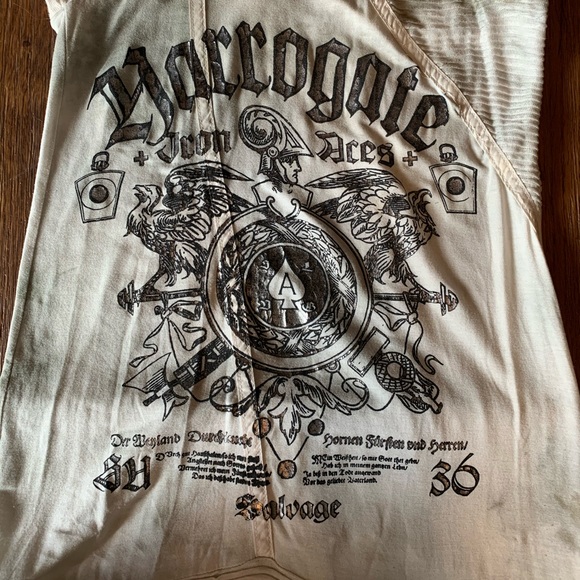 Salvage | Tops | Salvage Brand Tank With Cute Distressededgy Look ...